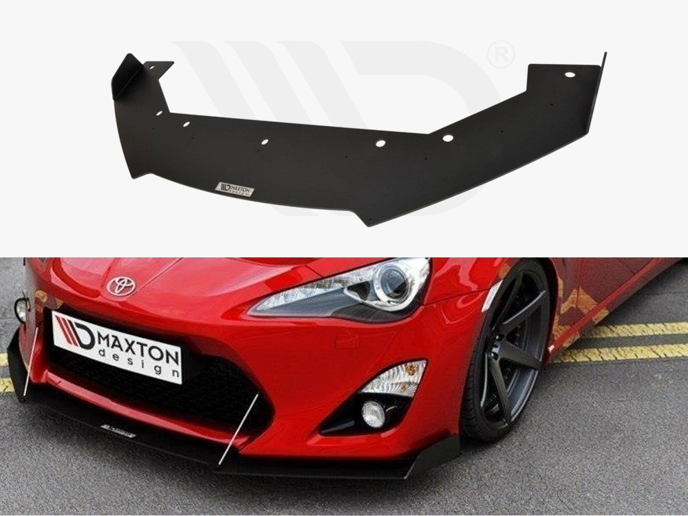 Maxton Front Racing Splitter Toyota GT86 (With Wings) – Progressive Parts