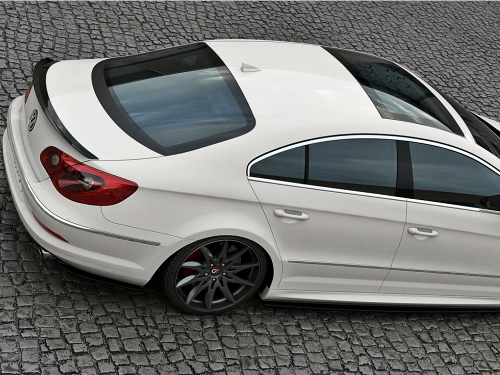 Maxton Rear Side Splitters VW Passat CC R36 R-Line (Prefacelift Models ...